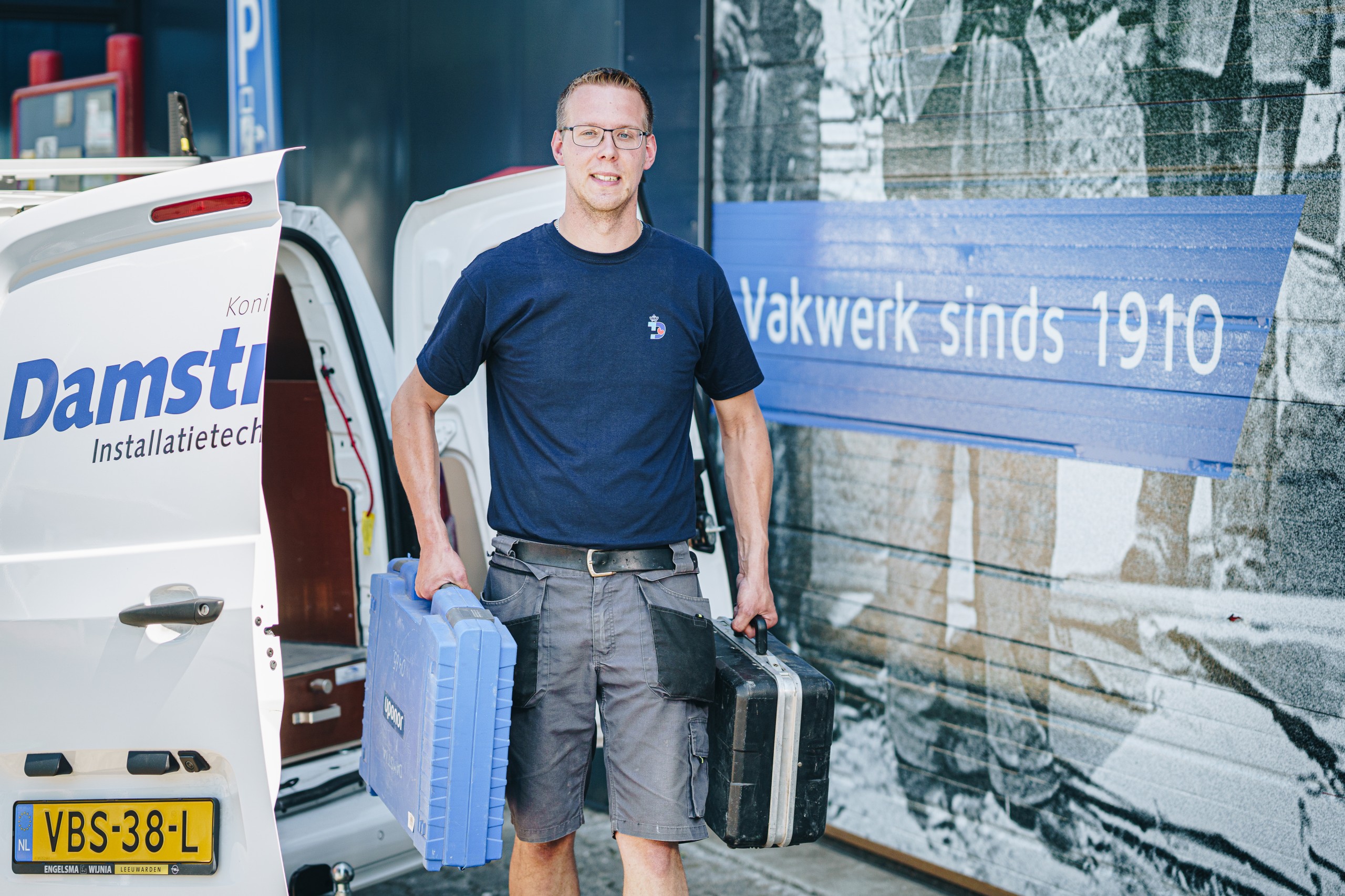 Inbedrijfstelling - Damstra Installatiegroep