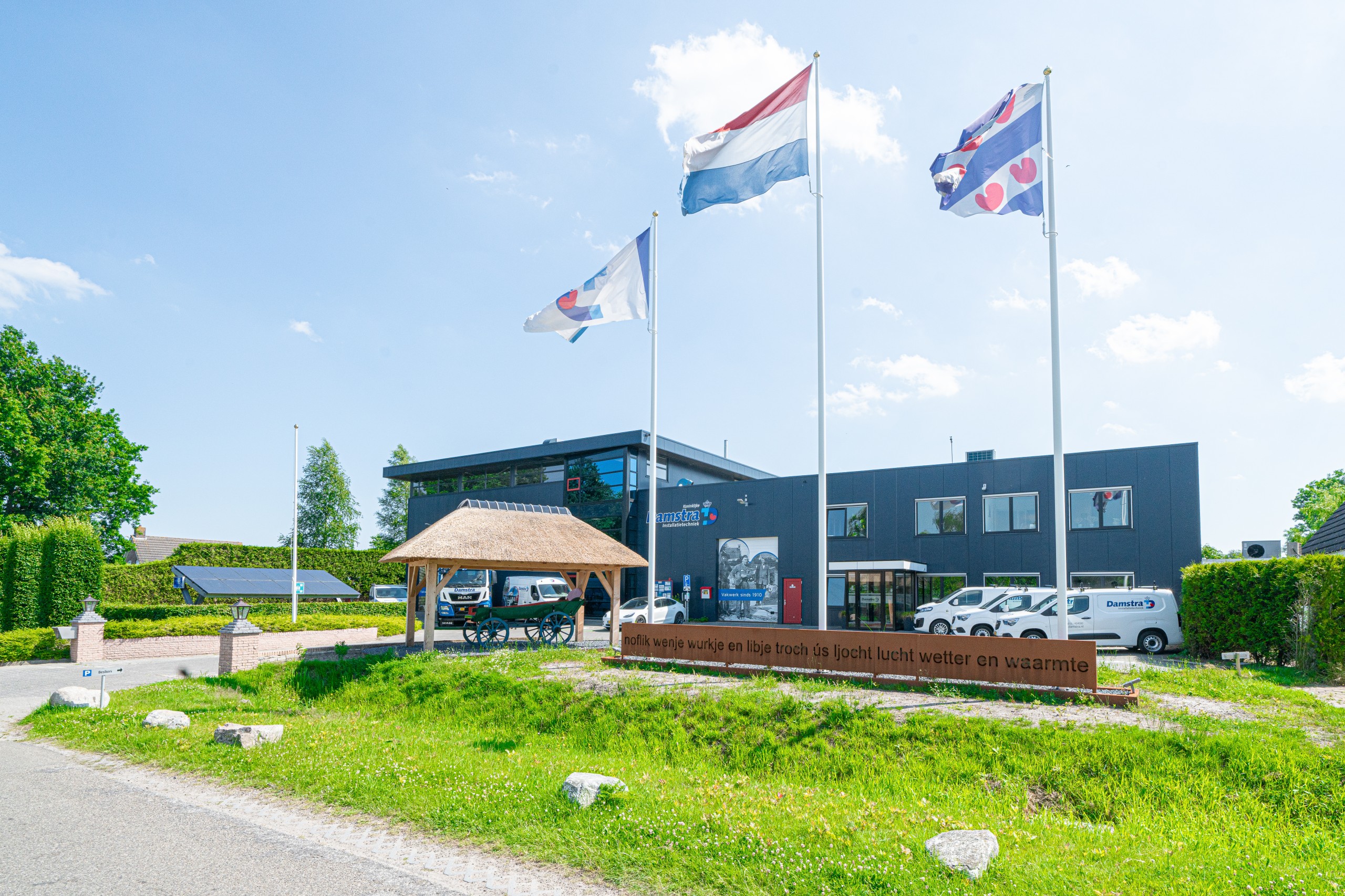 Alweer een jaar omgevlogen - Damstra Installatiegroep