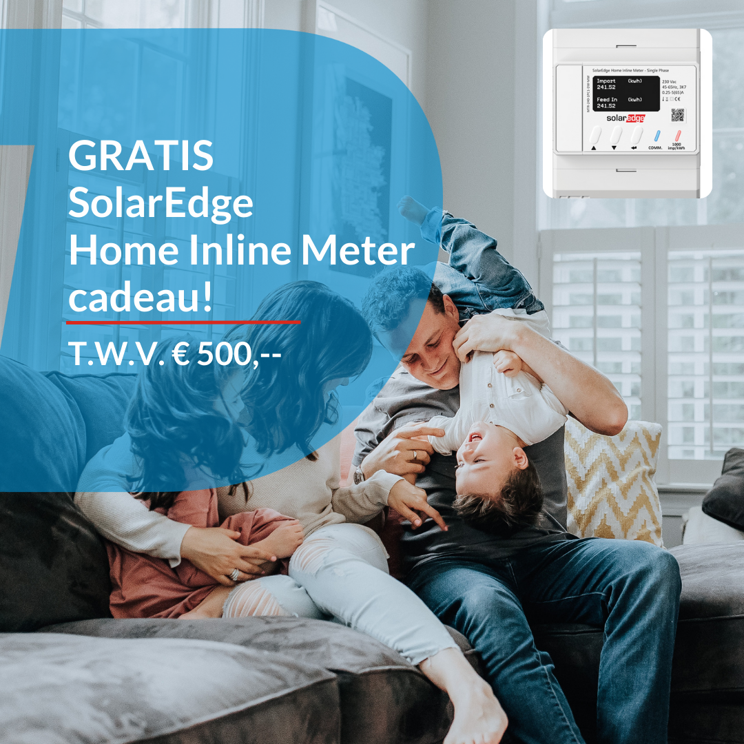 ACTIE I Gratis een SolarEdge Home Inline Meter bij aanschaf van een zonnepanelensysteem ...